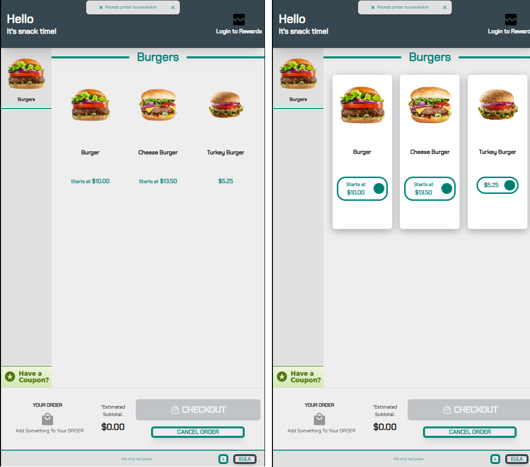 How to use Tile Mode for Kiosks in the GRUBBRR Enterprise Console